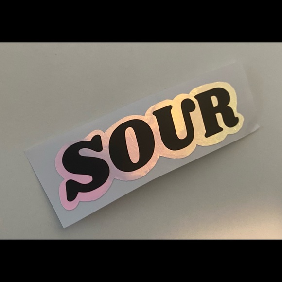 Other | Olivia Rodrigo Sour Sticker | Poshmark